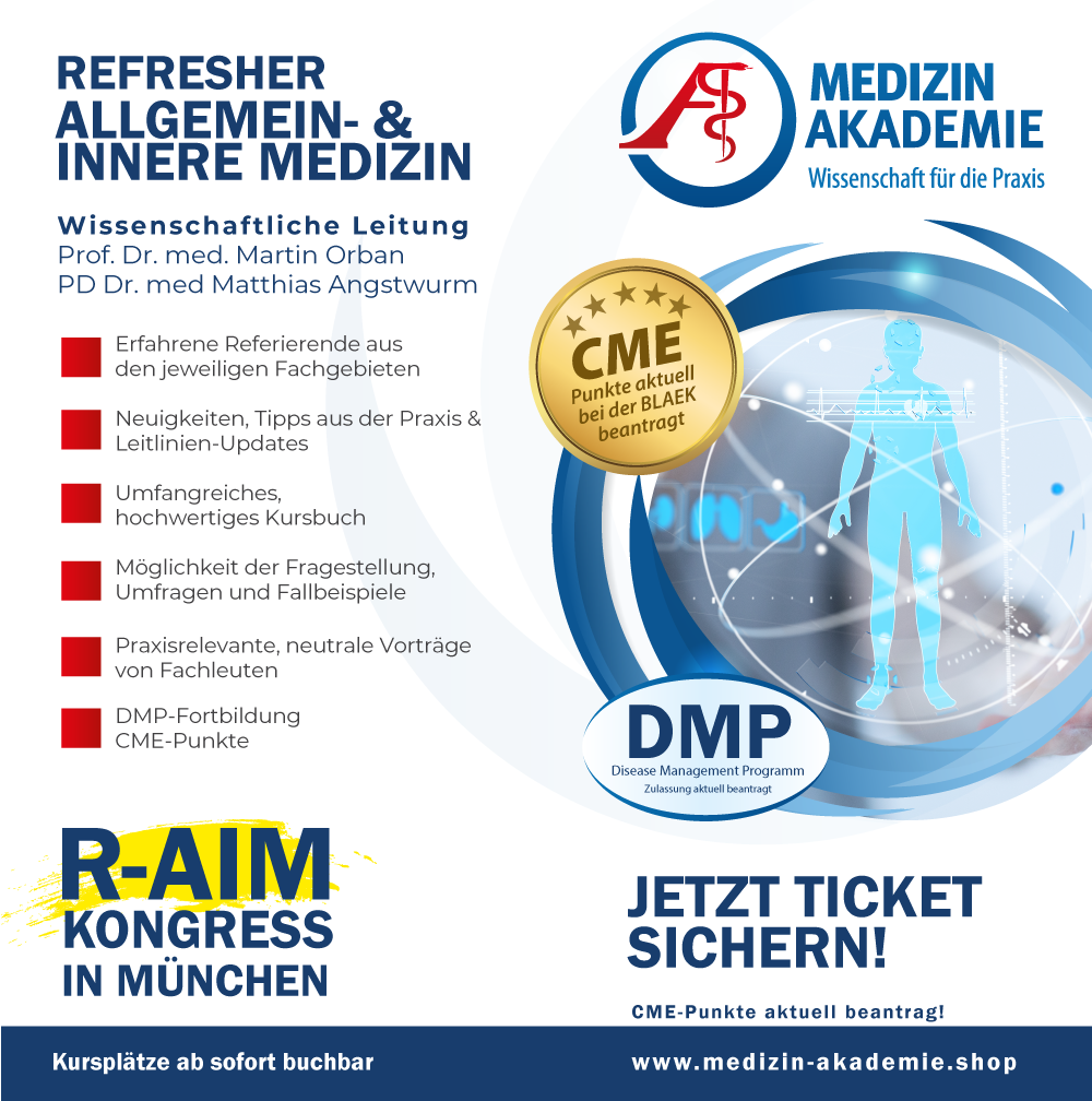 Refresher Allgemein- und Innere Medizin